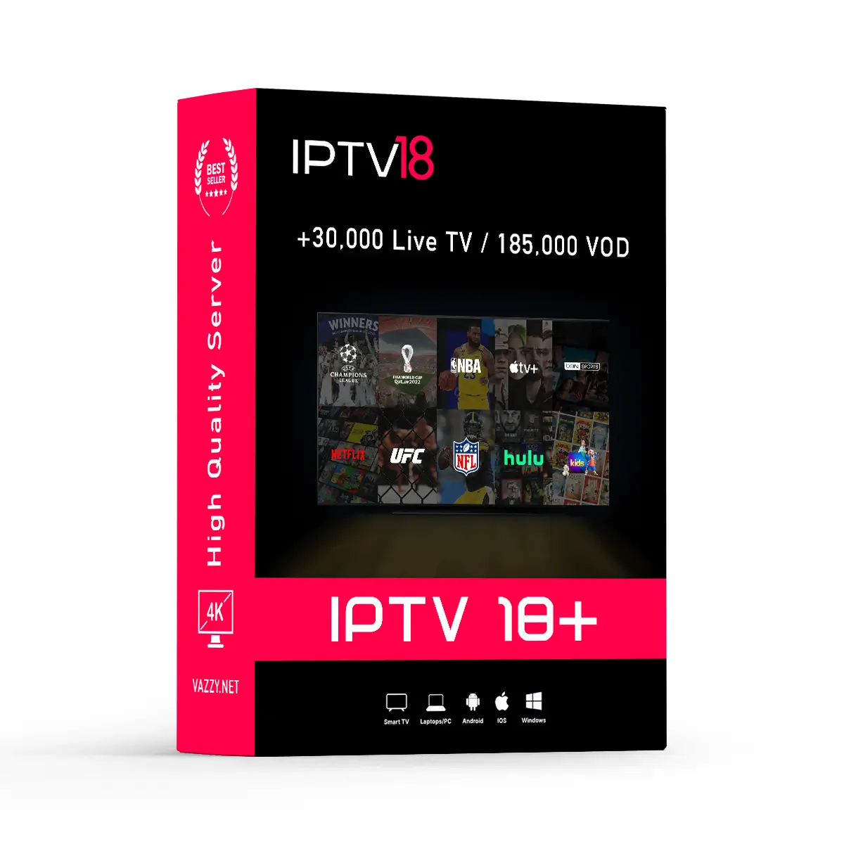 +18 IPTV – The Best Adult IPTV Subscription Provider